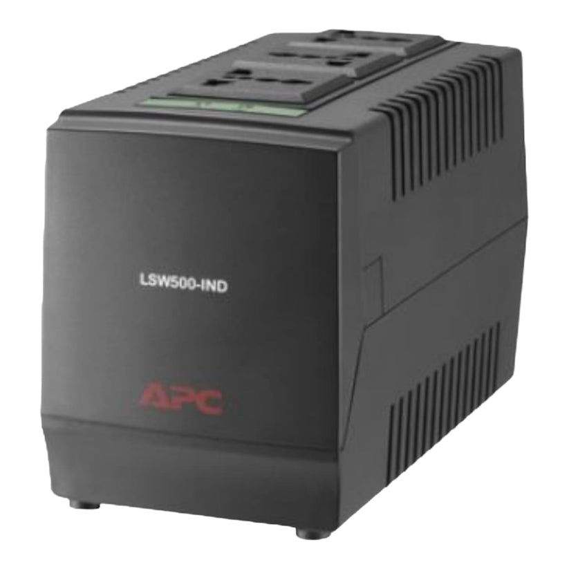 APC Line-R 500VA Automatic Voltage Regulator, 3 Universal Outlets, 230 ...
